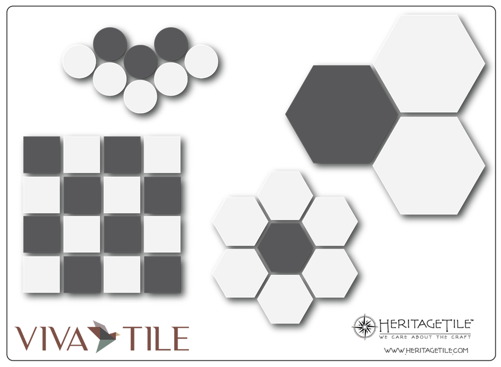 Classic Palette Sample Card [Viva Tile / Mosaics] | Viva Tile